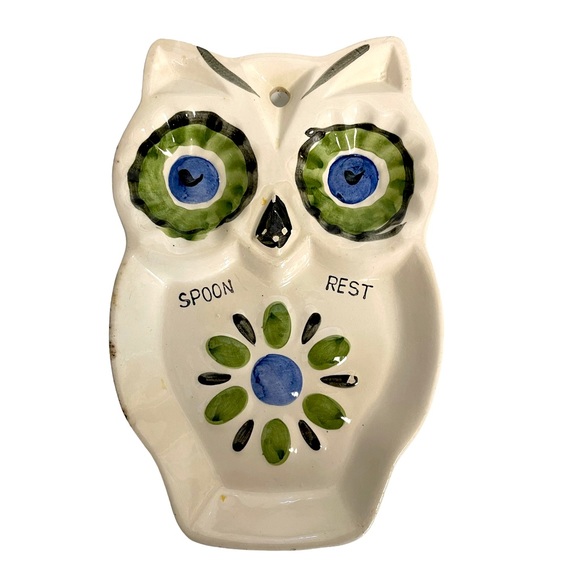 Kitchen | Vintage Ceramic Spoon Rest | Poshmark